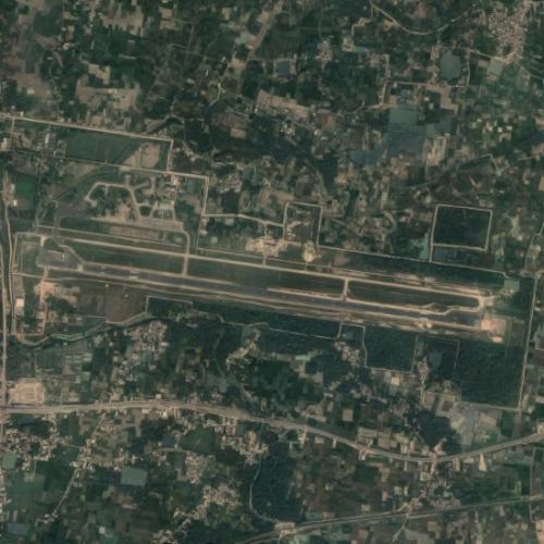 Darbhanga Airport in Darbhanga, India (Bing Maps)