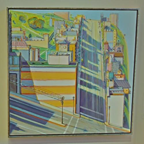'San Francisco West Side Ridge' by Wayne Thiebaud in Washington, DC ...