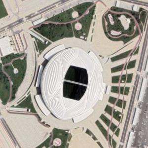 Al Janoub Stadium in Ar-Rayyān, Qatar - Virtual Globetrotting