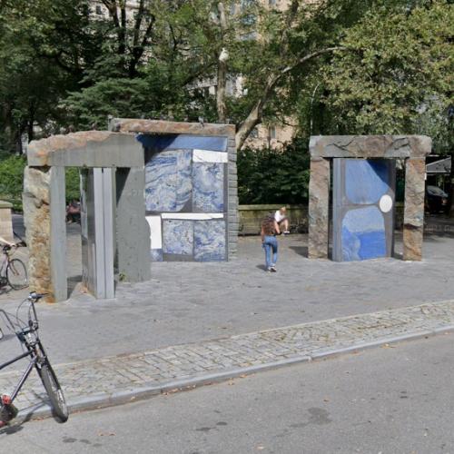 'Doors for Doris' by Sam Moyer in New York, NY (Google Maps)