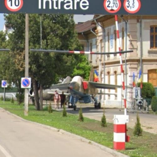 Aircraft static display in Tecuci, Romania (Google Maps)