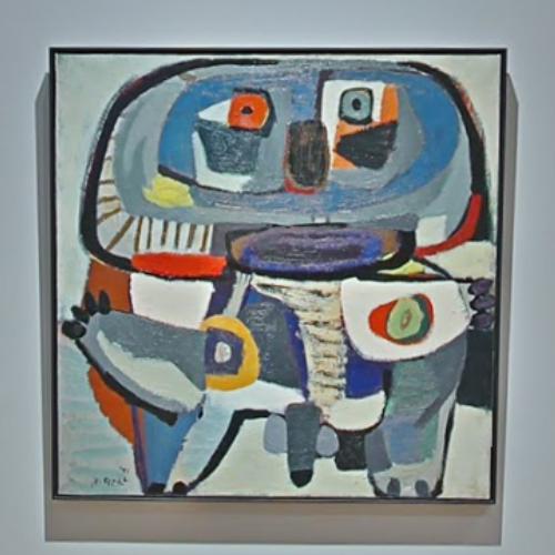 'Square Man' by Karel Appel in Amsterdam, Netherlands (Google Maps)