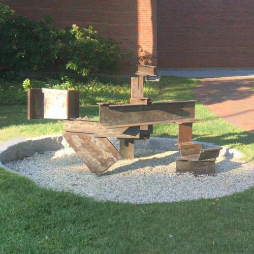 'Moment' by Anthony Caro in Portland, ME (Google Maps)