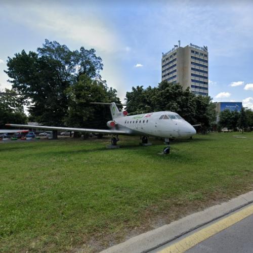Yak-40 in Sofia, Bulgaria (Google Maps)