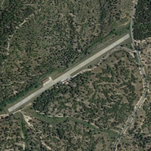 Montargil Airfield in Mora, Portugal (Google Maps)
