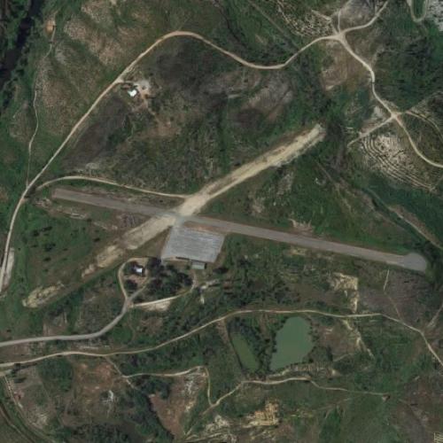 Aeródromo de Coja in Arganil, Portugal (Google Maps)