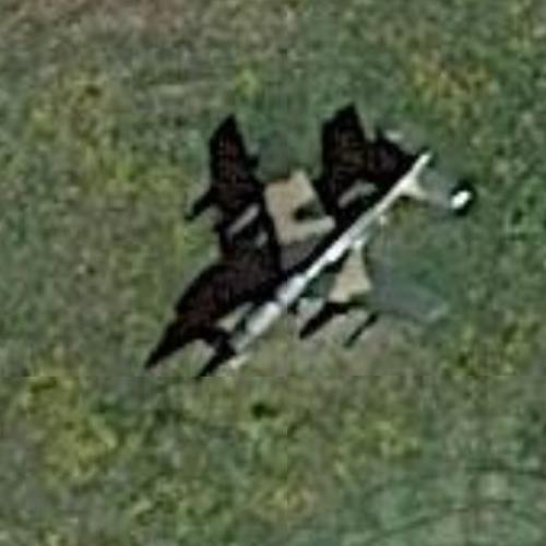Alpha Jet in Beja, Portugal (Google Maps) (#5)
