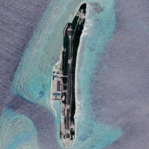 Madivaru Airport in Naifaru, Maldives (Google Maps)
