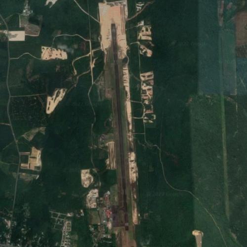 H.A.S. Hanandjoeddin International Airport in Tanjungpandan, Indonesia ...