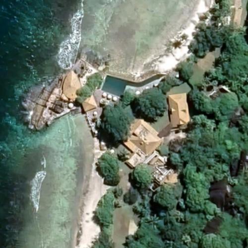 Six Senses Zil Pasyon in Félicité Island, Seychelles (Google Maps)