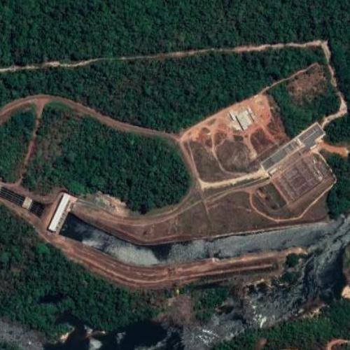 Usina Hidrelétrica Dardanelos in Aripuanã, Brazil (Bing Maps)