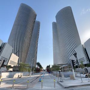 Lusail Plaza Towers (tallest buildings in Qatar) in Doha, Qatar ...