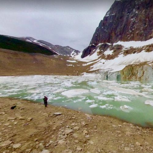 Mount Edith Cavell (VE6/EC-006) in Jasper, Canada (Google Maps)
