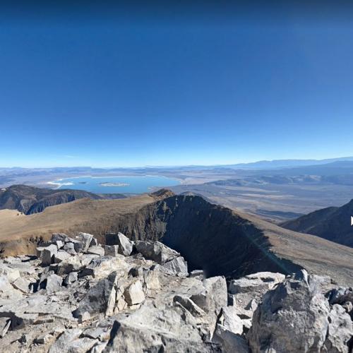 Mount Dana (W6/SN-020) in Yosemite National Park, CA (Google Maps)