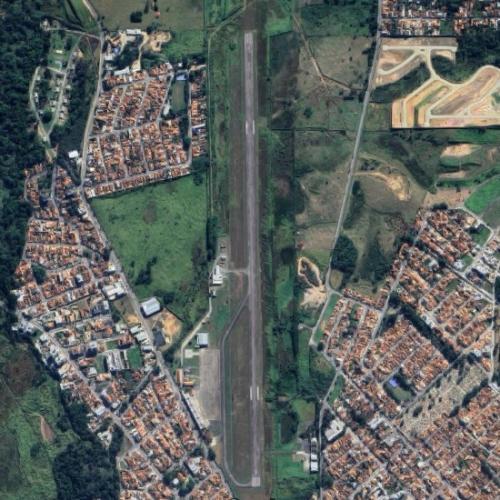 Guaratinguetá Airport in Guaratinguetá, Brazil (Google Maps)