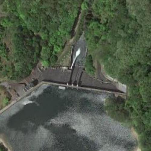 Kuroda Dam in Toyota, Japan (Google Maps)