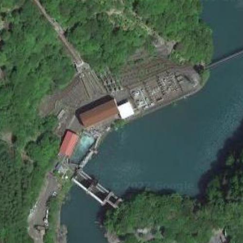Ōigawa Dam in Kawanehon, Japan (Google Maps)