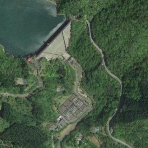 Okawachi Pumped Storage Power Station in Hase, Japan (Google Maps)