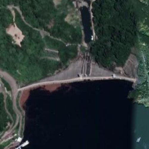 Okutadami Dam in Uonuma, Japan (Google Maps)