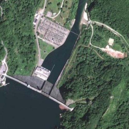 Tagokura Dam in Tadami, Japan (Google Maps)