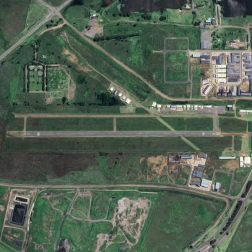 Secunda Airport in Secunda, South Africa (Google Maps)