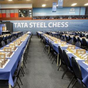 Tata Steel Chess Tournament venue in Wijk aan Zee, Netherlands ...