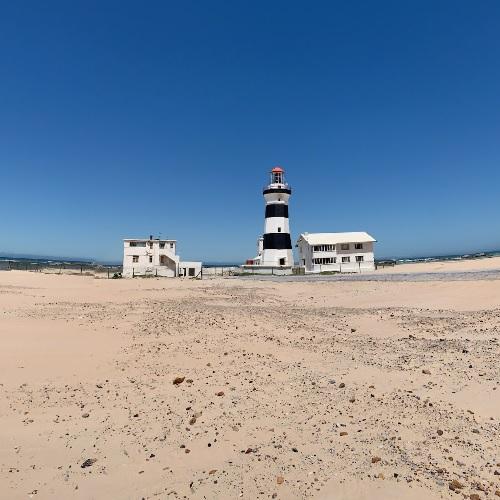 Cape Recife lighthouse in Port Elizabeth, South Africa (Google Maps)