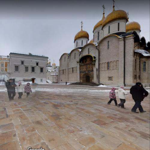 Street View Error or The Kremlin²? in Moscow, Russian Federation ...