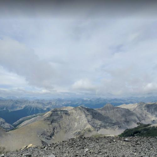 Mount Aylmer (VE6/HC-003) in Banff, Canada (Google Maps)