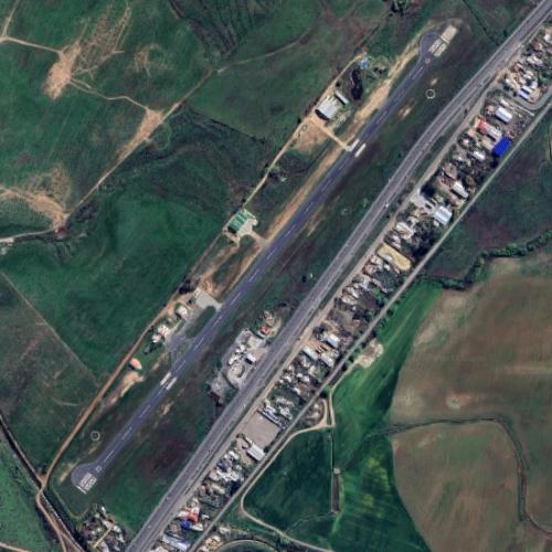 Panguilemo Airport in Talca, Chile (Google Maps)