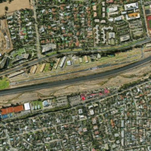 Municipal de Vitacura Airport in Santiago, Chile (Google Maps)