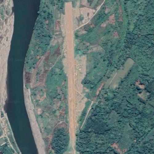 Pichari Airport in Sivia, Peru (Google Maps)