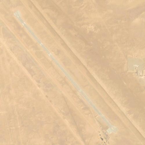 Malan Frein Airport in Matrouh Governorate, Egypt (Google Maps)