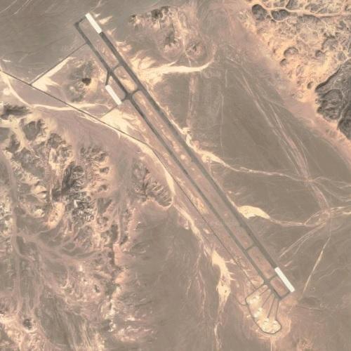 Abu Rahal Well Airport in Red Sea Governorate, Egypt (Google Maps)