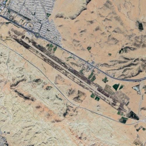 Gachsaran Airport in Do Gonbadan, Islamic Republic of Iran (Google Maps)