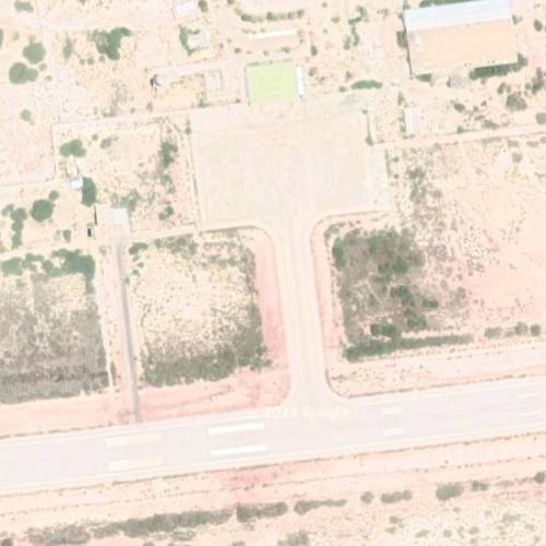 Abu Musa Airport in Abu Musa, Islamic Republic of Iran (Google Maps)