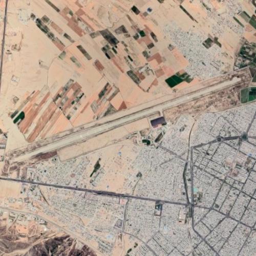 Bojnord Airport in Bojnurd, Islamic Republic of Iran (Google Maps)