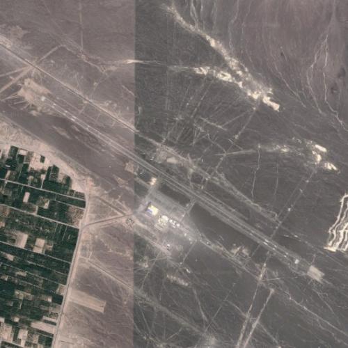 Bam Airport in Bam, Islamic Republic of Iran (Google Maps)