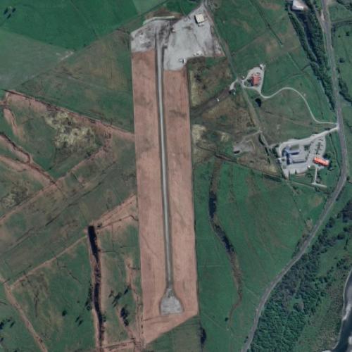 Haast Aerodrome in Wanaka, New Zealand (Google Maps)