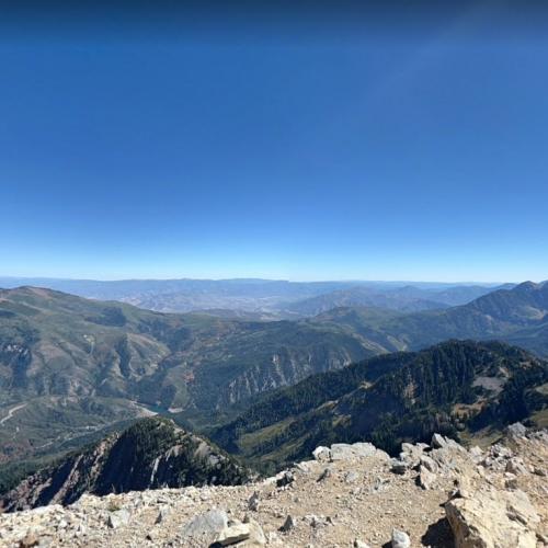 Box Elder Peak (W7U/UT-002) in Alpine, UT (Google Maps)