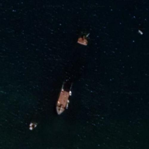 MV Berg in Feodosiya, Ukraine (Google Maps)