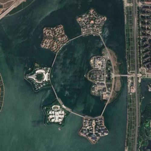 Star Islands of Qian'an in Qian'an, China (Google Maps)