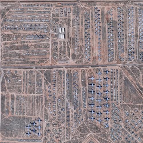 Davis–Monthan Air Force Base - Aircraft boneyard in Tucson, AZ (Google ...