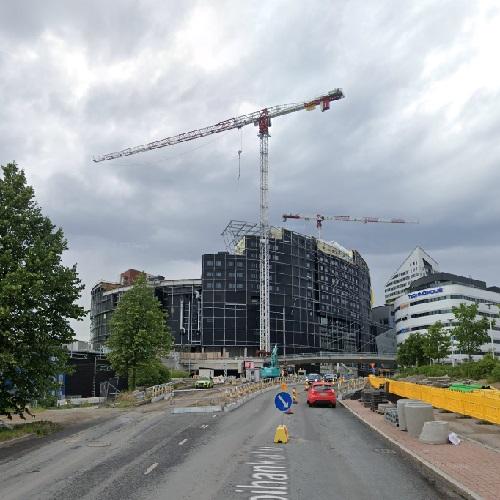 Nokia arena construction site in Tampere, Finland - Virtual Globetrotting