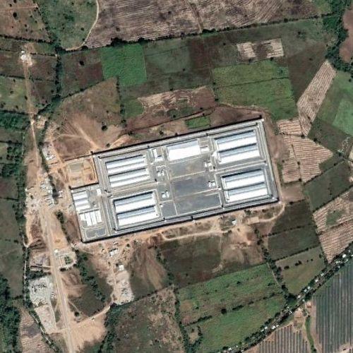 Tecoluca megaprison in Zacatecoluca, El Salvador (Google Maps)