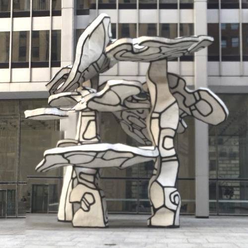 'Group of Four Trees' by Jean Dubuffet in New York, NY - Virtual ...
