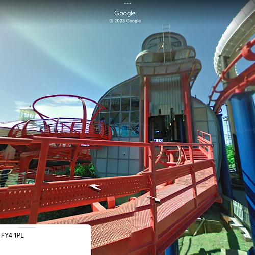 Big One Station in Blackpool, United Kingdom (Google Maps)