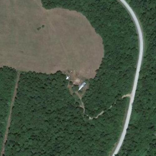 Yates Benchmark (W5A/OZ-001) in Clarksville, AR (Google Maps)