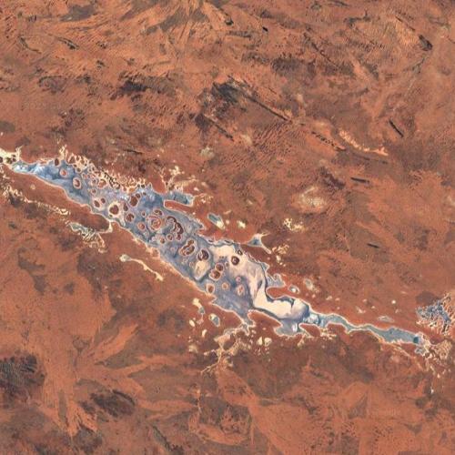 Pantu / Lake Amadeus in Petermann, Australia (Google Maps)