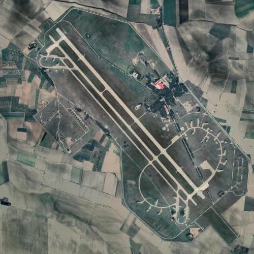 Akhisar Airport in Akhisar, Turkey (Google Maps)